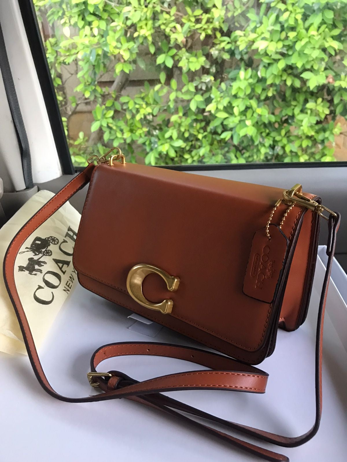 Coach Cowhide Brie Crossbody – Yantra